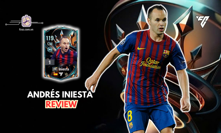 Review Andrés Iniesta FAC - Review FC Online