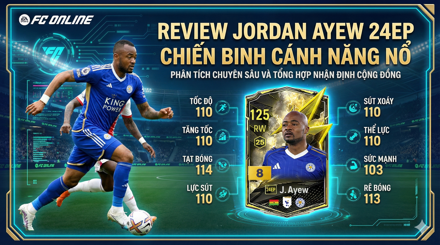 Review Jordan Ayew 24EP - Review FC Online