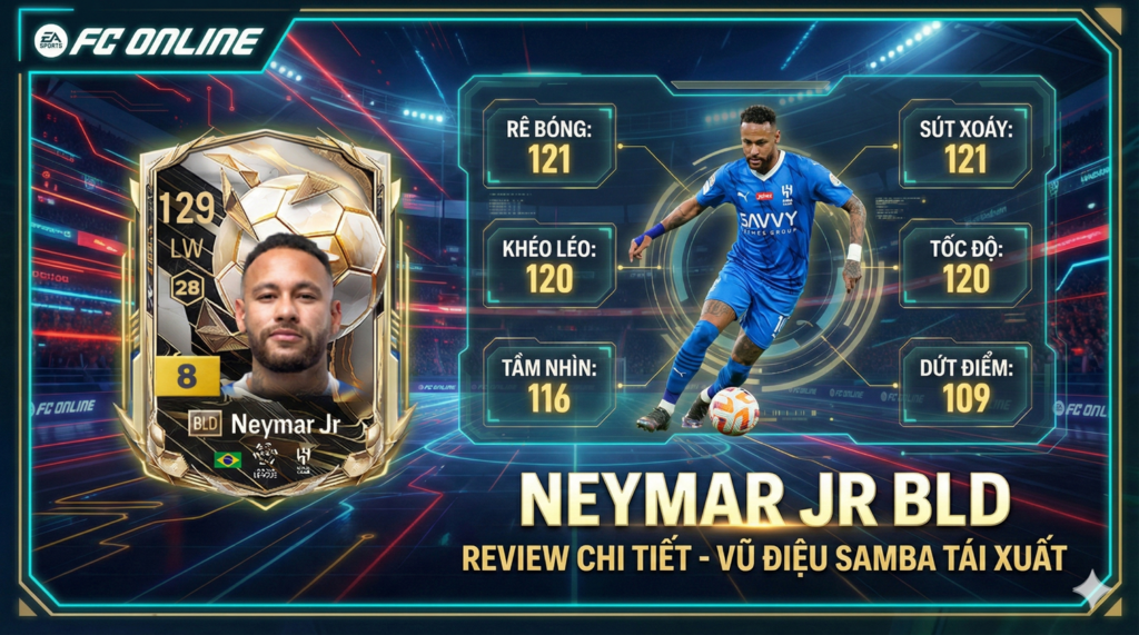 Review Neymar Jr. BLD - Review FC Online